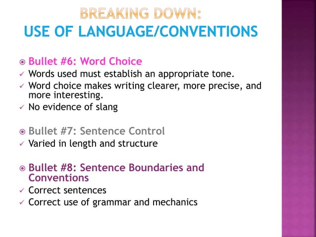 English 2- Deconstructing the STAAR/EOC Persuasive Writing Rubric ...