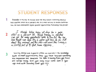 English 2- Deconstructing the STAAR/EOC Persuasive Writing Rubric ...