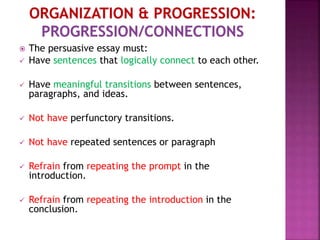 English 2- Deconstructing the STAAR/EOC Persuasive Writing Rubric ...