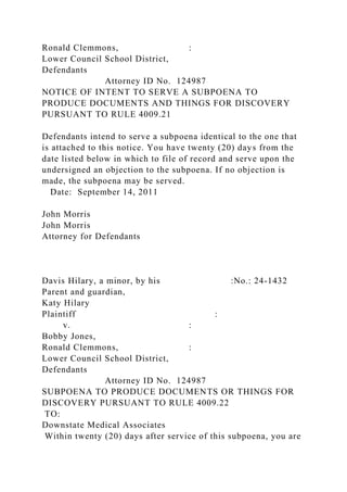 Davis Hilary, a minor, by hisNo. 24-1432Parent and gua.docx