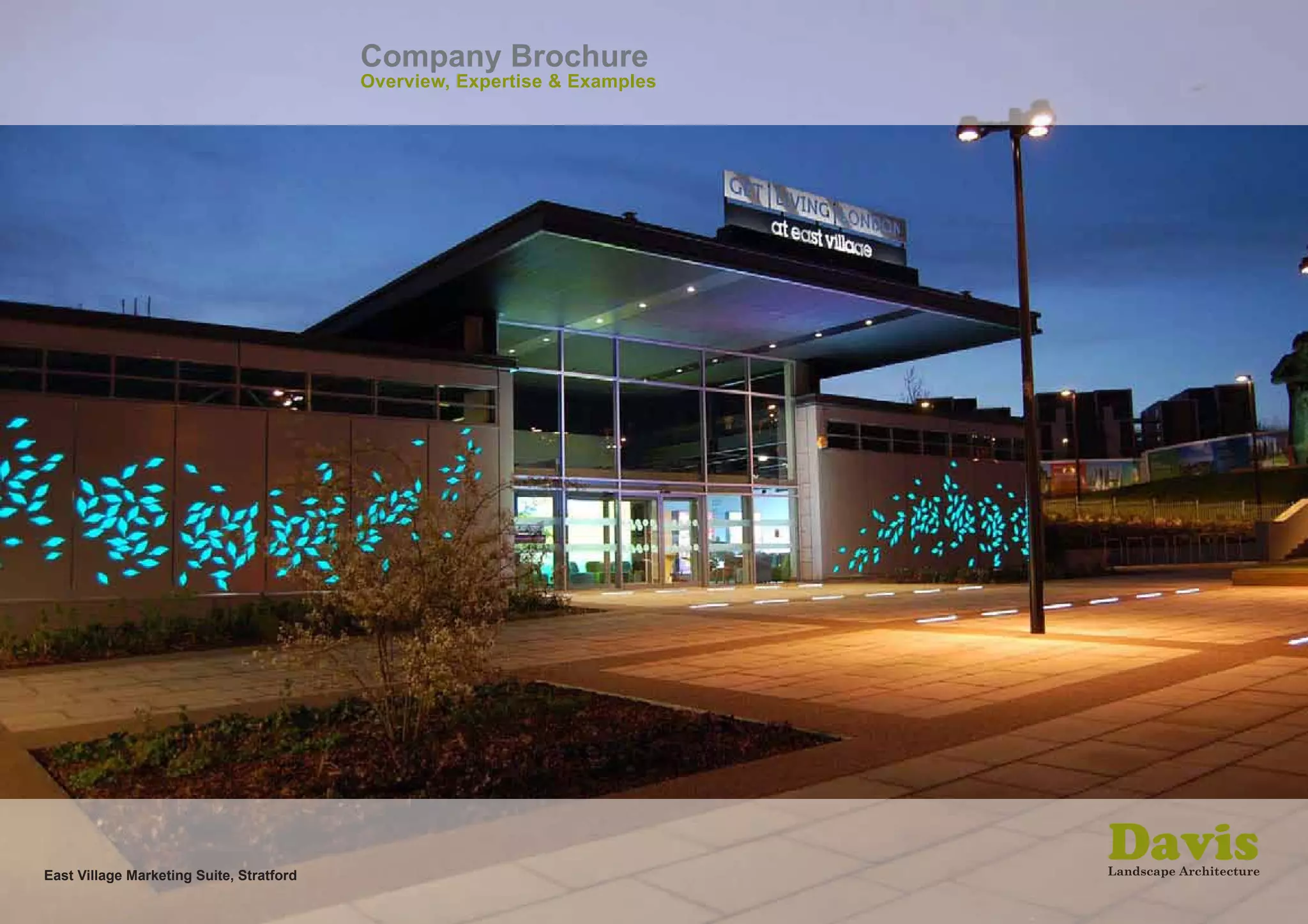 Davis landscape architecture brochure 2017b | PPT