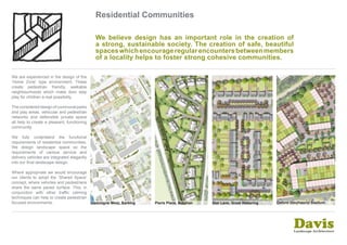 Davis landscape architecture brochure 2017b | PPT