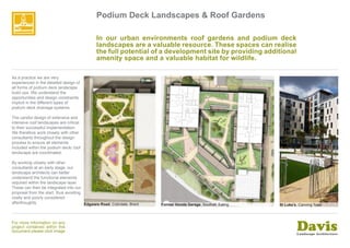 Davis landscape architecture brochure 2019 | PPT