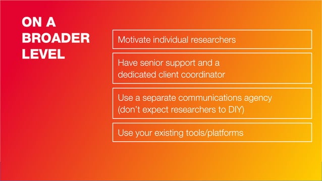 TLDR – Improving the communication of insights to stakeholders | PPT