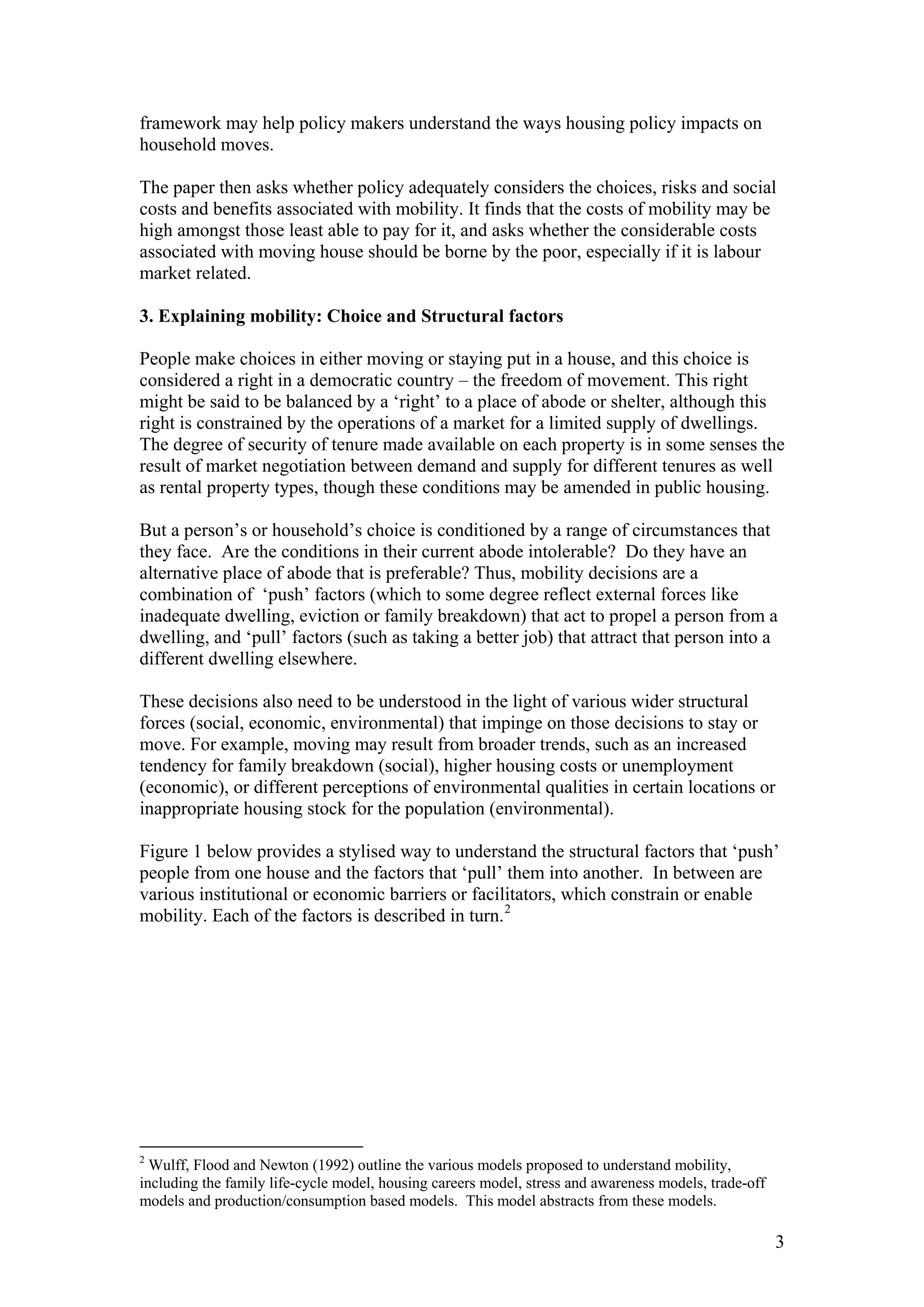 Housing Policy & Residential Mobility | PDF