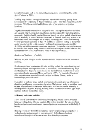 Housing Policy & Residential Mobility | PDF
