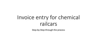 Process for invoice data entry | PPT