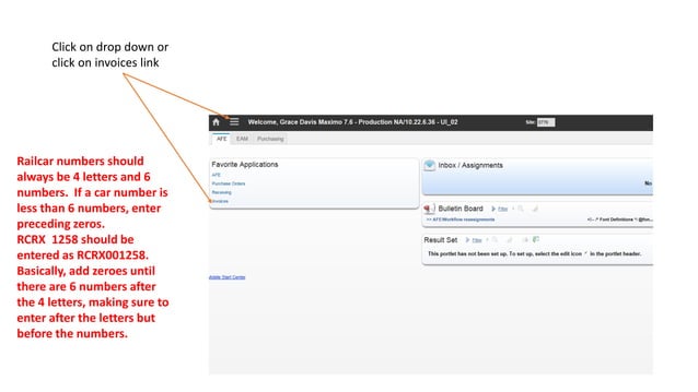 Process for invoice data entry | PPT