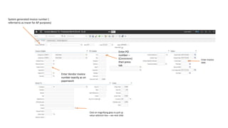 Process for invoice data entry | PPT