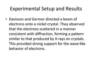 Davisson and Germer Experiment.pptx