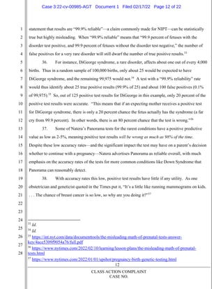Davis v Natera | PDF