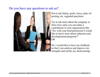 Da vita interview questions and answers | DOC