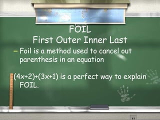 Davonte M Equations | PPT