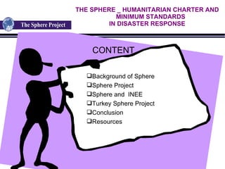 The Sphere Program_ Humanitarian Charter and Minimum Standards in ...