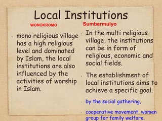 Role of local wisdom in rapidity of rehabilitation and reconstruction ...