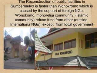 Role of local wisdom in rapidity of rehabilitation and reconstruction ...