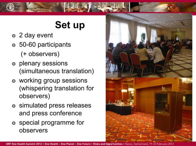 Strengthening One Health approaches through tabletop simulation ...