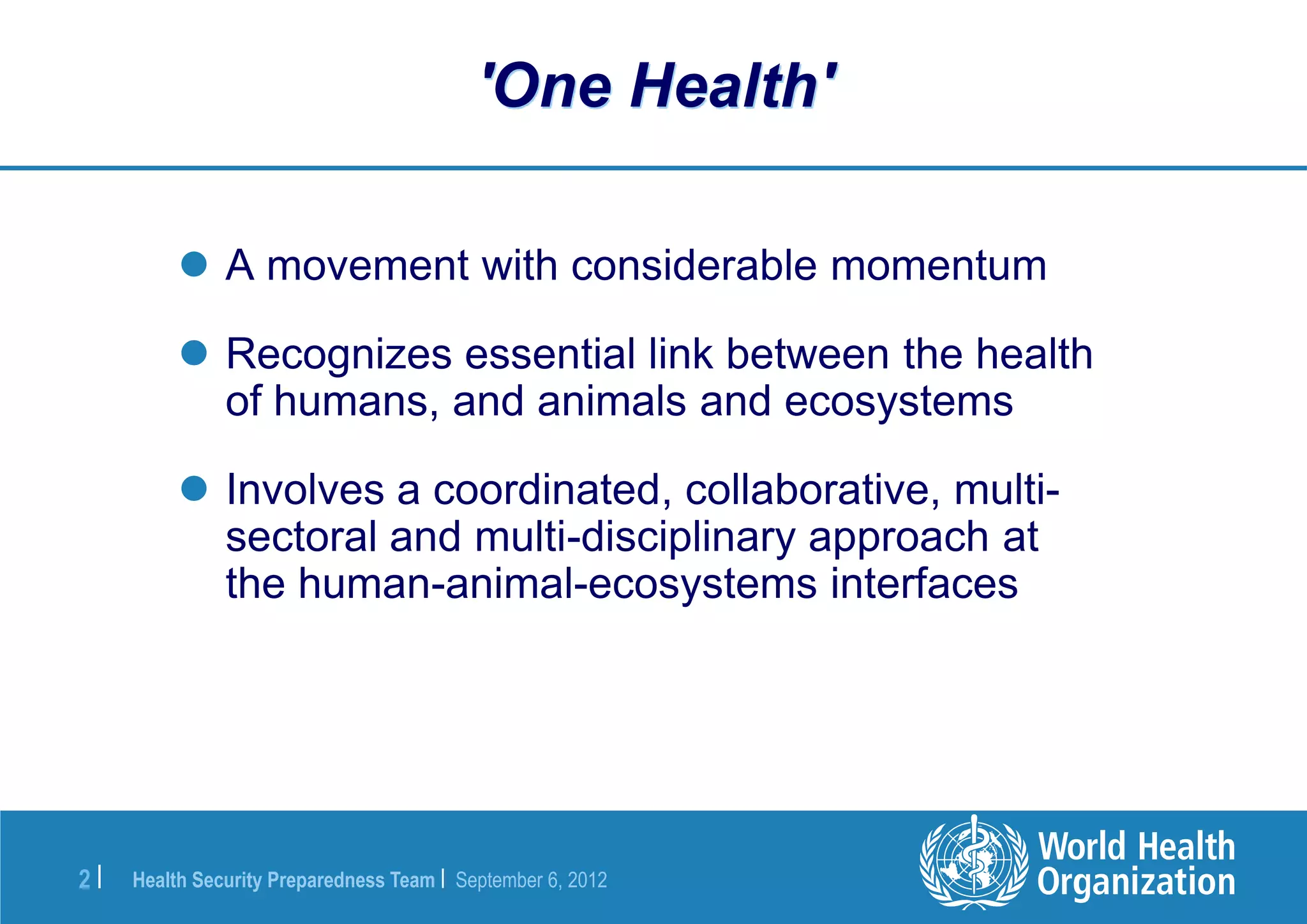 Davis R. Harper - Managing risk at the huamn-animal-ecosystems ...