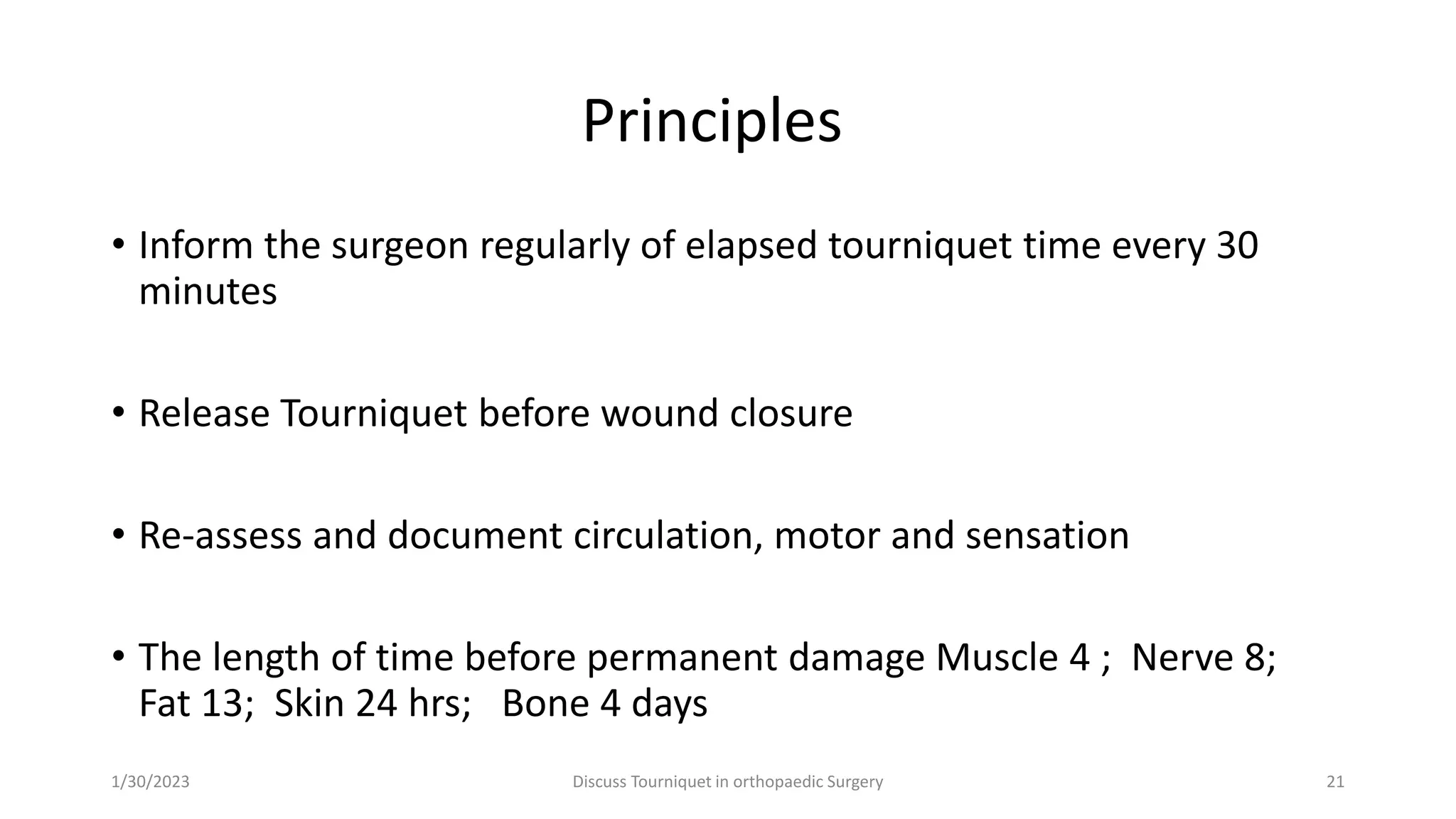 principles of tourniquet in orthopaedic surgery.pptx