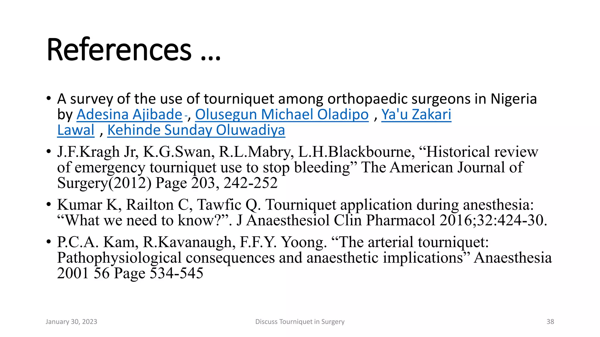 principles of tourniquet in orthopaedic surgery.pptx
