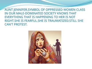 Power point presentation Aunt Jennifer's Tiger | PPT