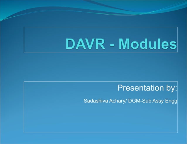 DAVR MODULES avr working avr principles bhel.pdf