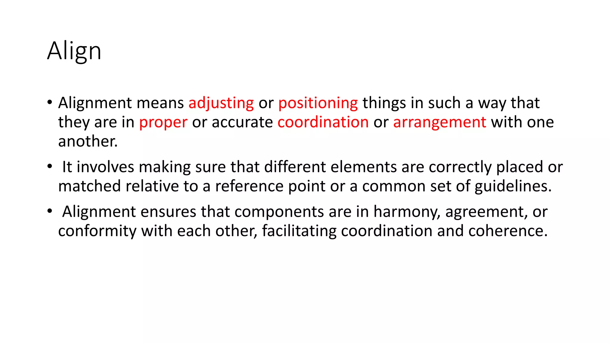 DAV Seperate, Align, Staked.pptx