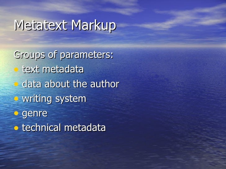 Towards The Manding Corpus: Texts Selection Principles and Metatext M…