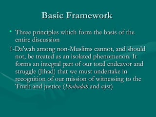 Dawah Among Non Muslims In The West | PPT