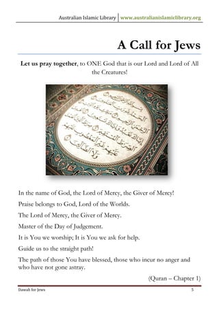 Dawah for jews | PDF