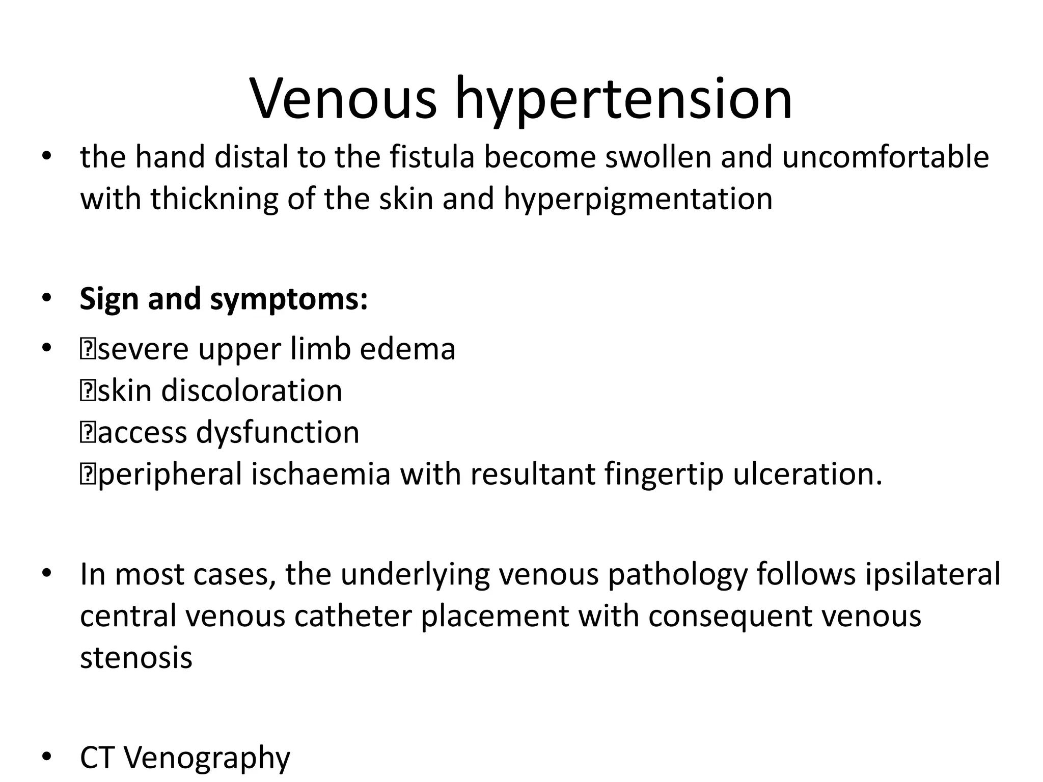 Surgery for avf complication | PPTX