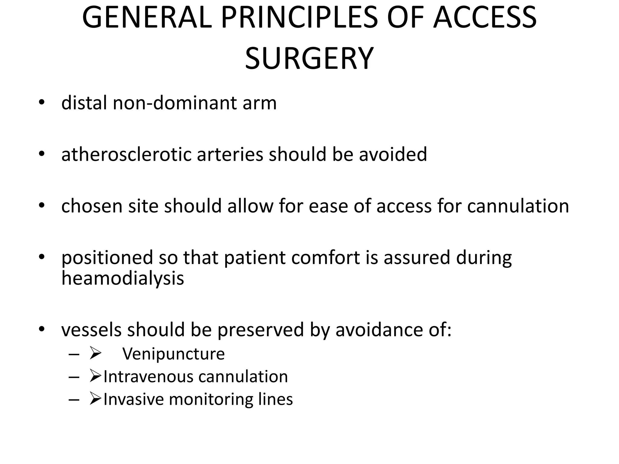 Surgery for avf complication | PPTX