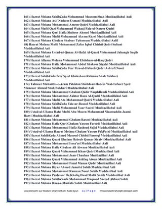 Dawateislami aur madani channel ka hi radd kyun | PDF