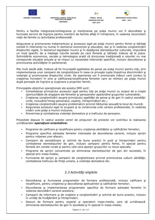 Programul sectorial pentru dezvoltarea resurselor umane | DOCX