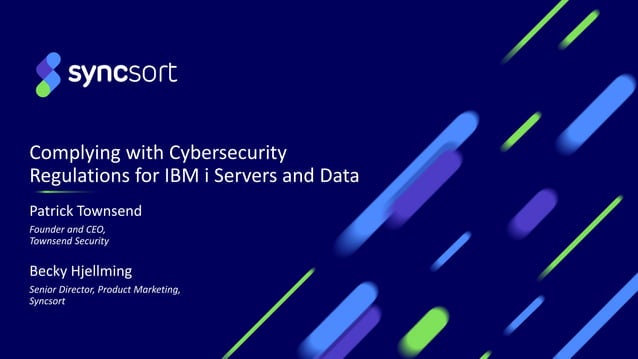 Complying with Cybersecurity Regulations for IBM i Servers and Data | PDF