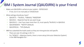 Security 101: IBM i Security Auditing and Reporting | PDF