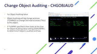 Security 101: IBM i Security Auditing and Reporting | PDF