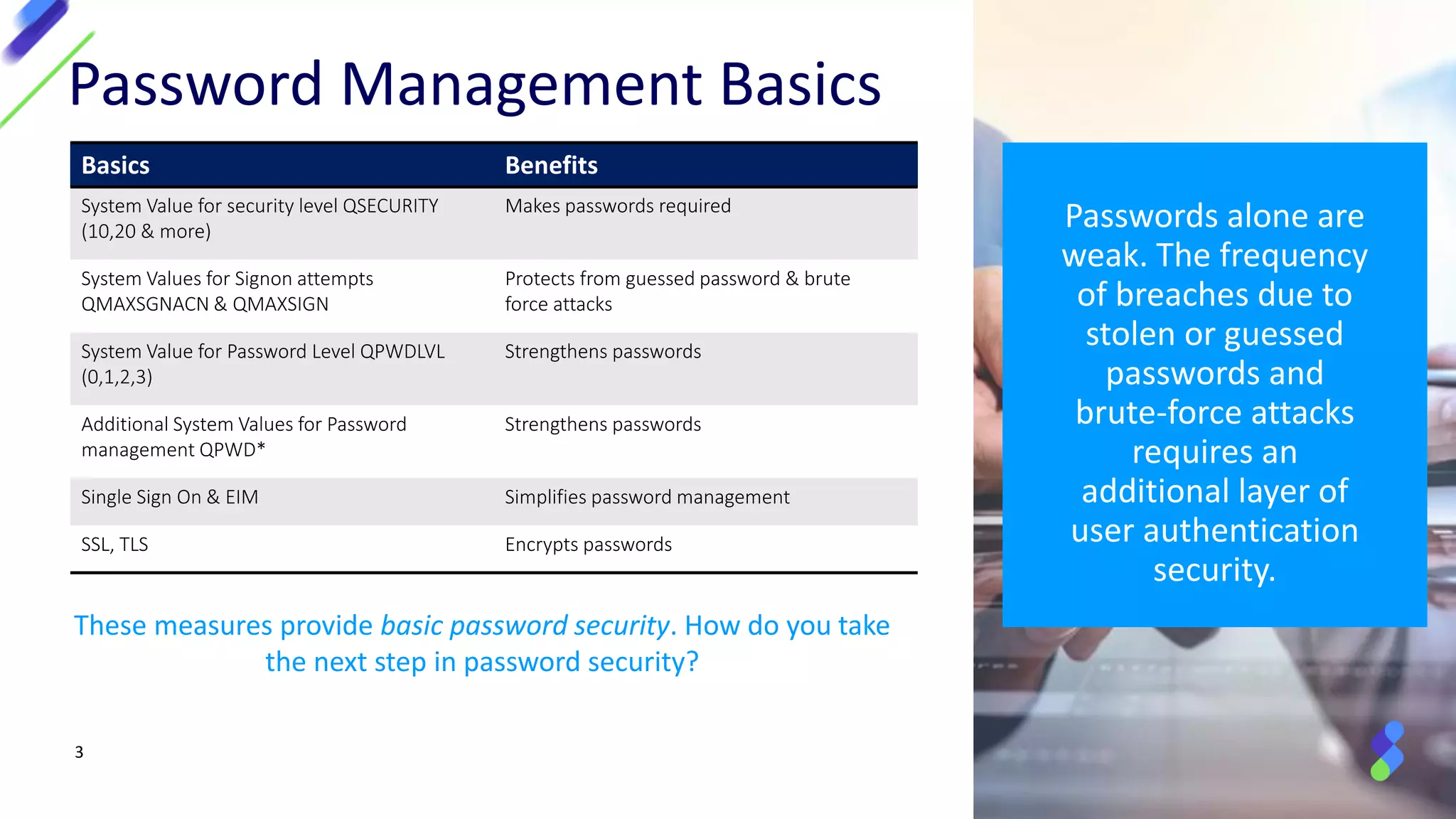 Security 101: Multi-Factor Authentication for IBM i | PPT