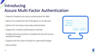 Security 101: Multi-Factor Authentication for IBM i | PDF