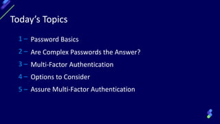 Security 101: Multi-Factor Authentication for IBM i | PPT