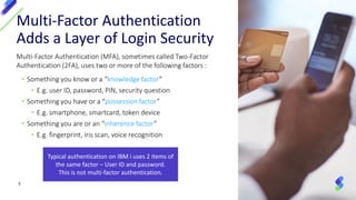 Security 101: Multi-Factor Authentication for IBM i | PPT
