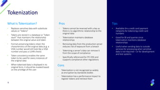 Security 101: Protecting Data with Encryption, Tokenization & Anonymization | PDF