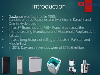 Dawlance Company | PPTX