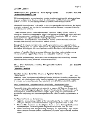 Dawn Costello Resume | PDF