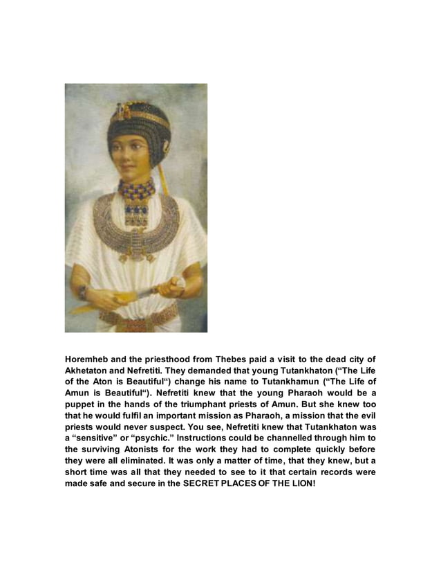 Dawning of the light pharaoh akhnaton – part iii. | DOCX | Christianity ...