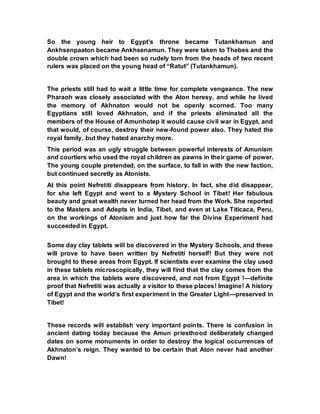 Dawning of the light pharaoh akhnaton – part iii. | DOCX