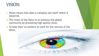 Dawn Newspaper presentation | PPTX