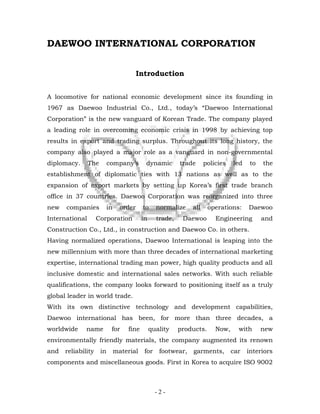 Dawoo marketing-plan | DOC