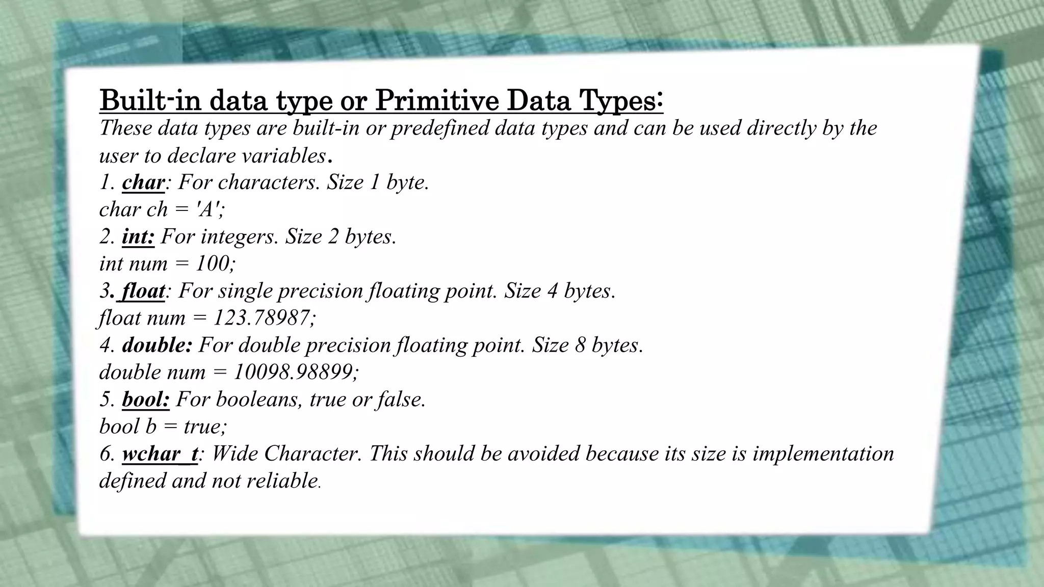 Introduction to c++ | PPTX