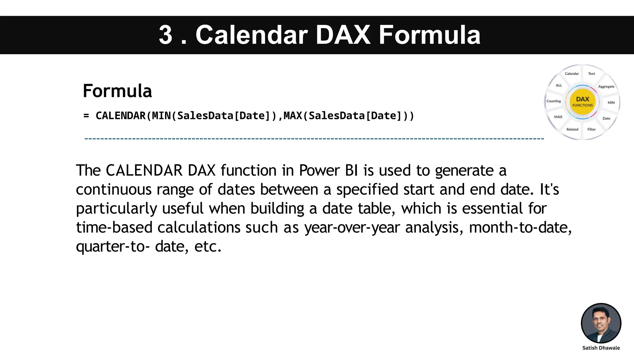 Dax formulas in power bi.pptx data analytics | PPTX